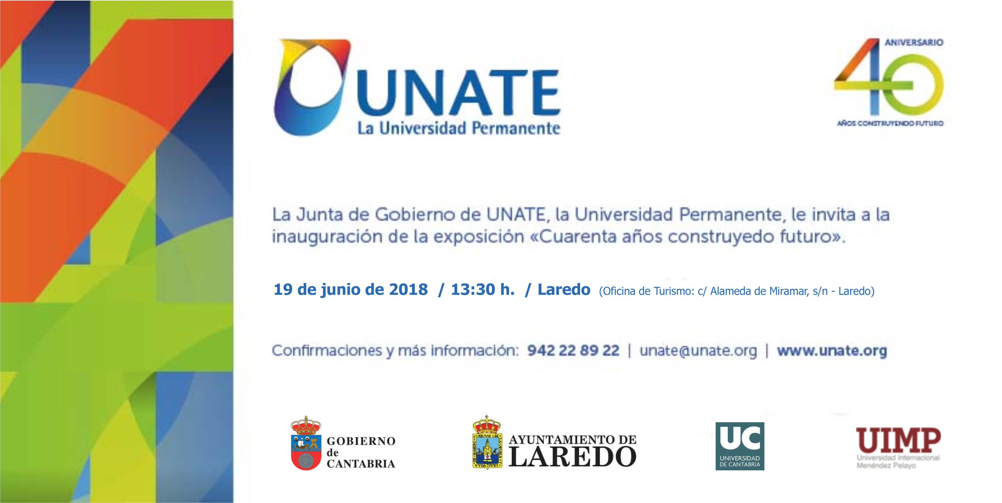 La exposición sobre los 40 años de UNATE llega a Laredo - Unate